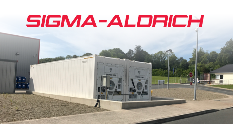 Bespoke temperature controlled storage solution for Sigma-Aldrich